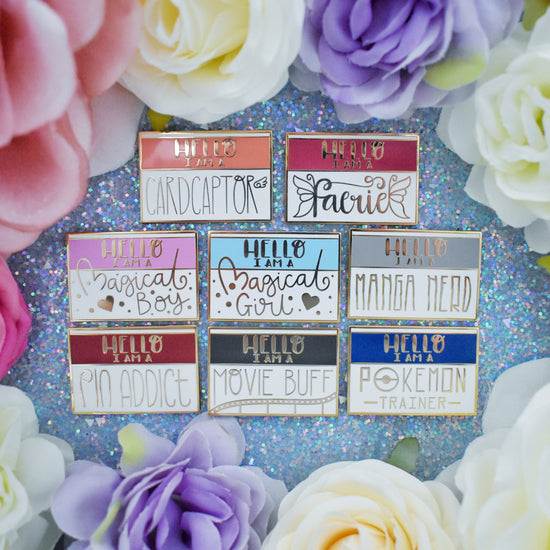 Hello I Am A... Series 2 - Enamel Pin – Felfira Moon Designs